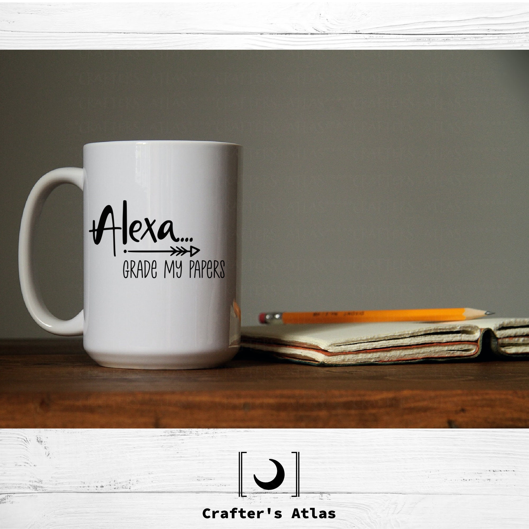 Funny Teacher SVG Alexa Svg Grade My Papers Teacher Life - Etsy