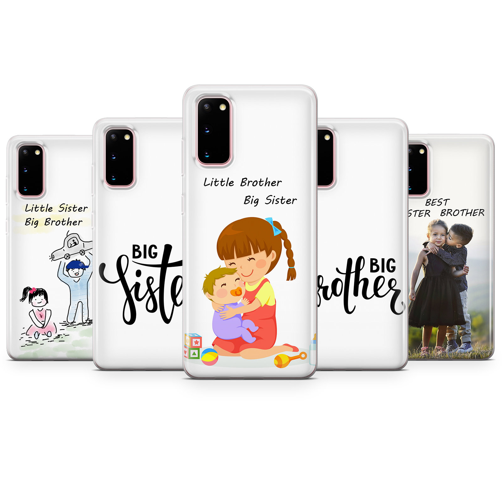 Little Brother Big Sister Phone Case Fits for Iphone SE 6 7 | Etsy