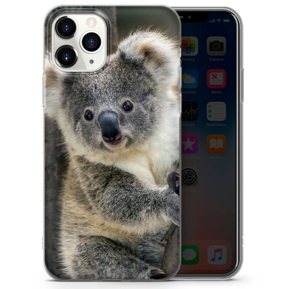 Cute Koala Phone Case Fits for iPhone SE, 6, 7, 8+, XS, XR, 11, 12 Pro ...