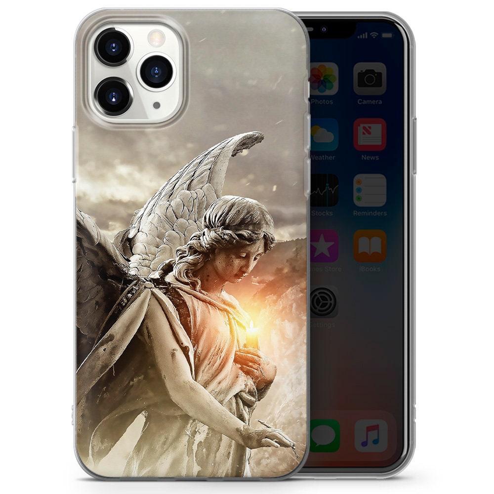 Beautiful Woman With Angel Wings Phone Case Fits for iPhone SE, 6, 7, 8 ...