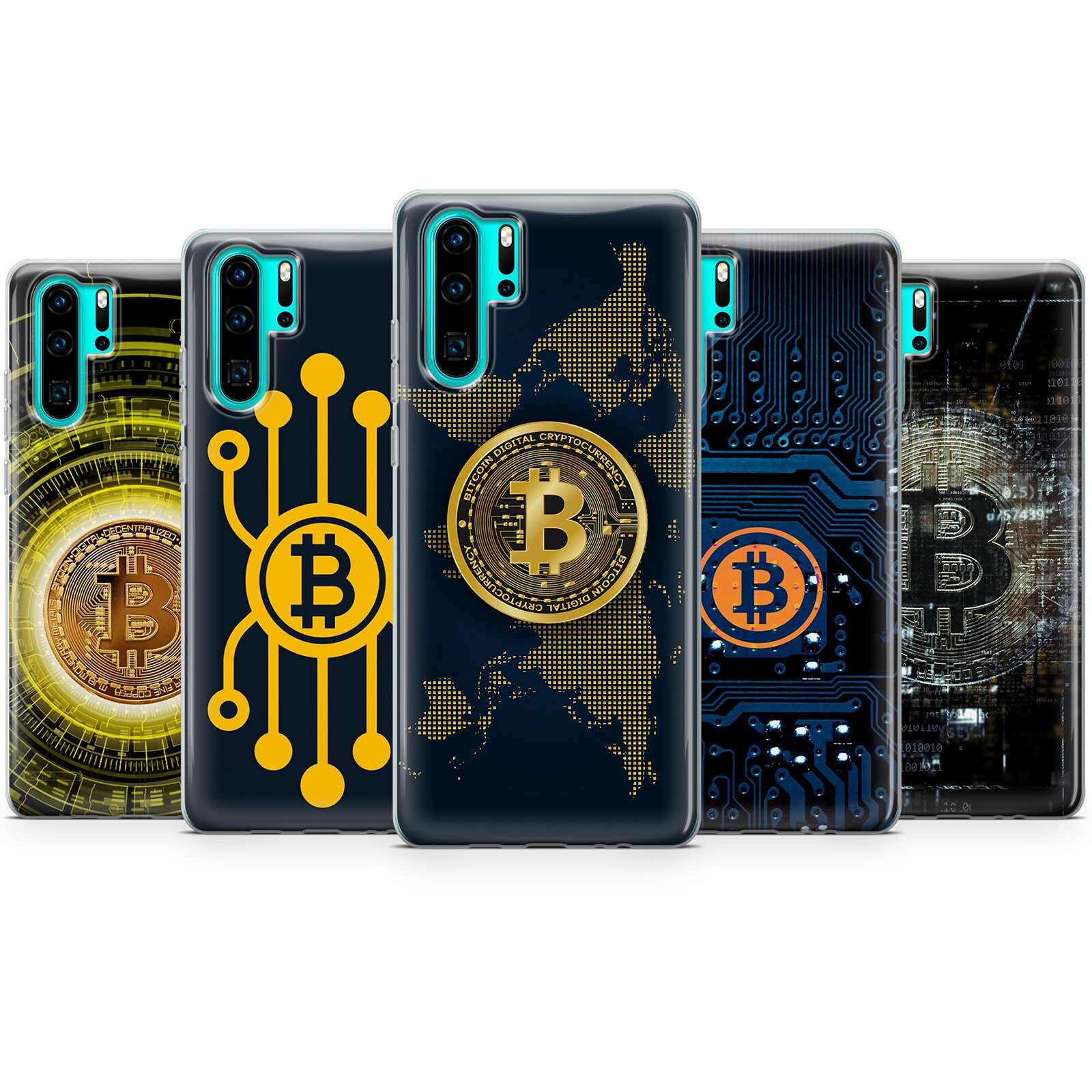 Dark Bitcoin Cryptocurrency Phone Case iPhone SE 6 7 8 | Etsy