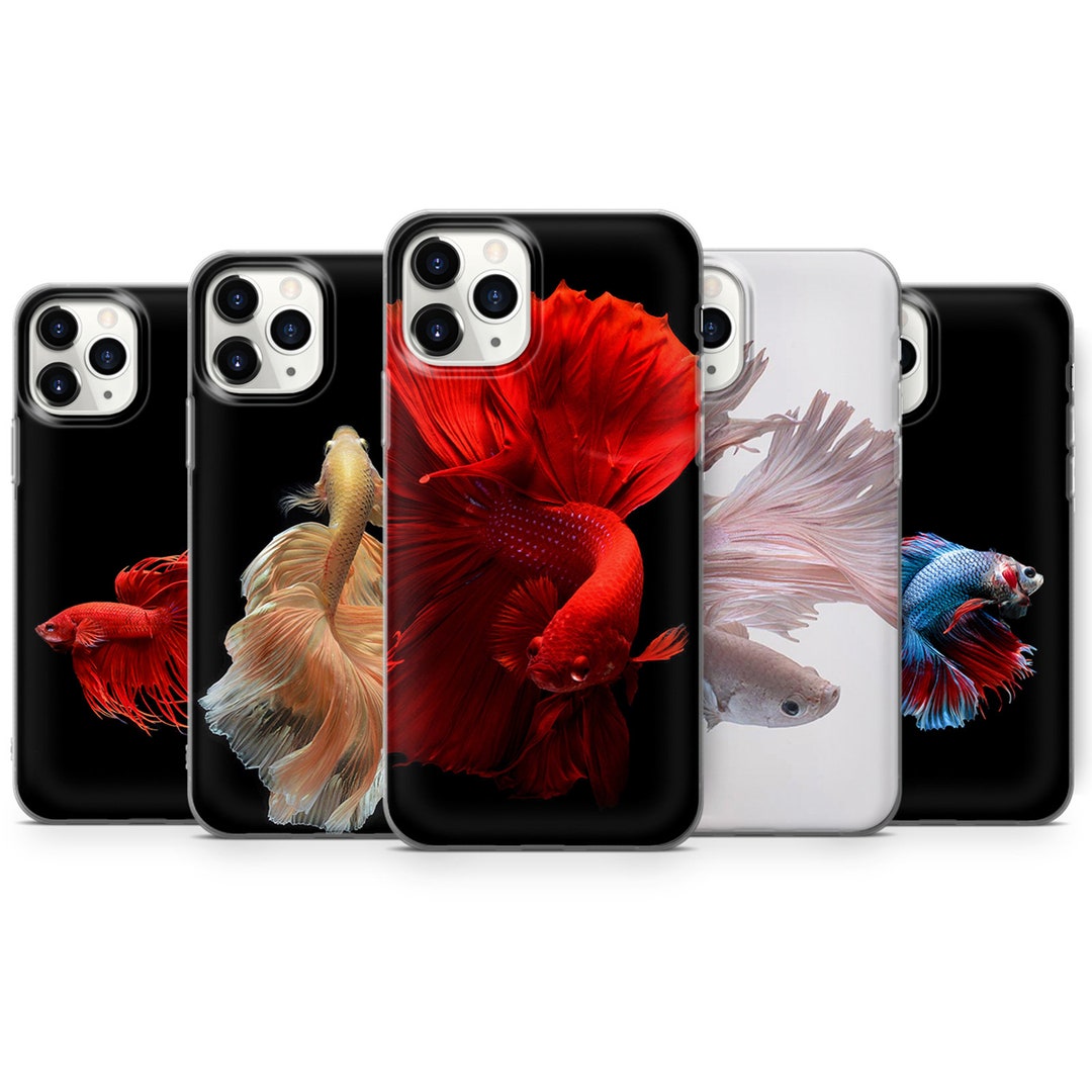 The Siamese Fighting or Betta Fish Phone Case iPhone SE, 6, 7, 8+, XS ...