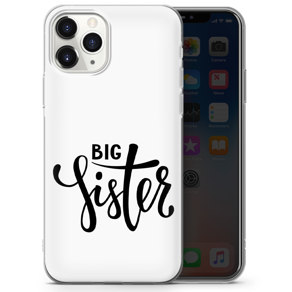 Little Brother Big Sister Phone Case Fits for iPhone SE, 6, 7, 8+, XS ...