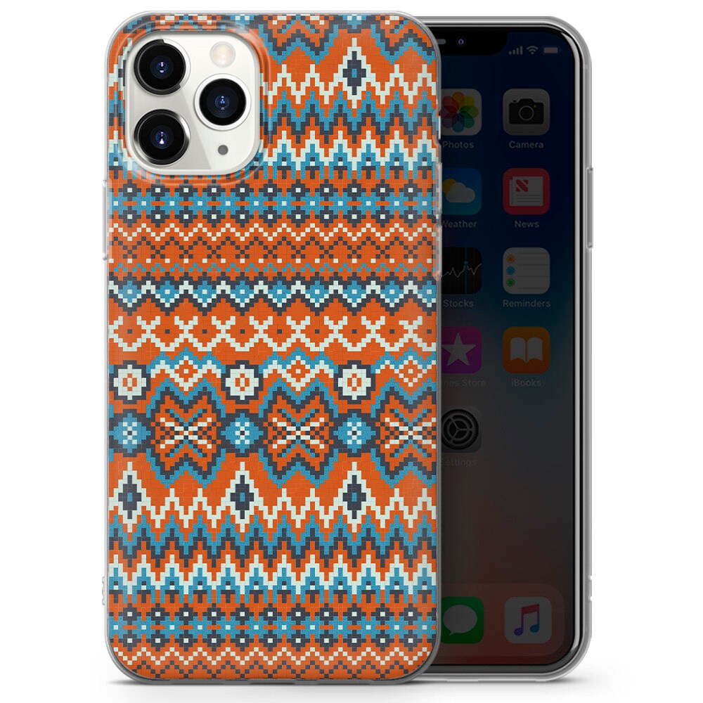Ethnic Pixel Patterns Phone Case Fits for iPhone SE 6 7 8 - Etsy UK