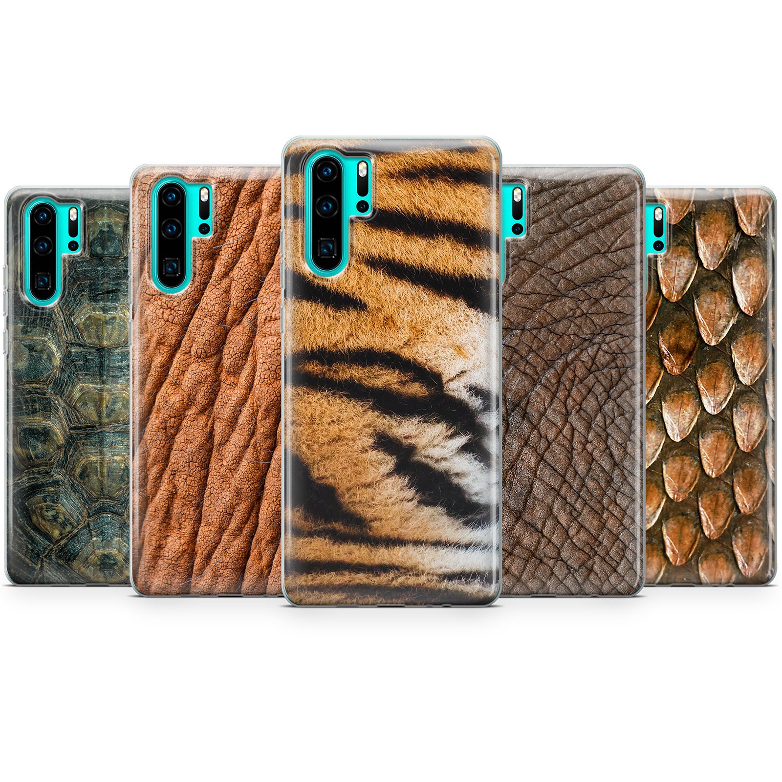 Elephant Tiger Turtle Snake Skin Phone Case Fits for iPhone - Etsy