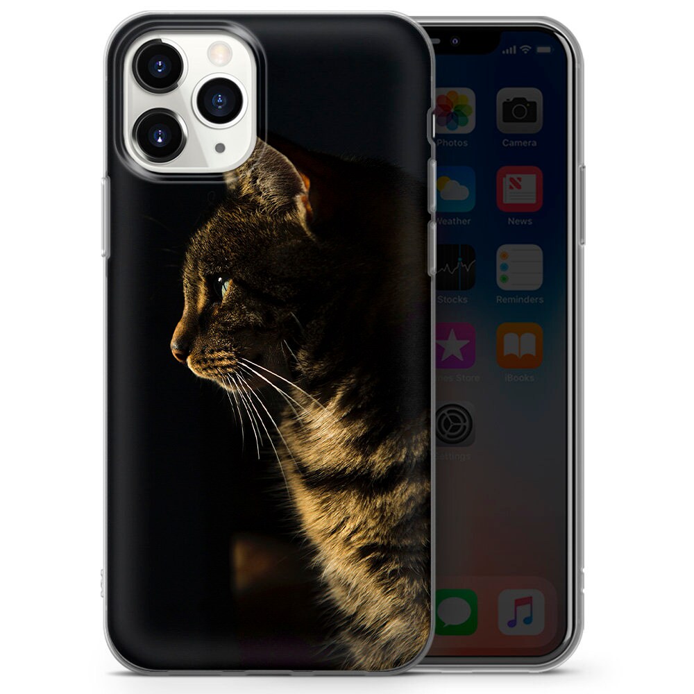 Funny Cat Phone Case Fits for iPhone SE, 6, 7, 8+, XS, XR, 11, 12 Pro ...