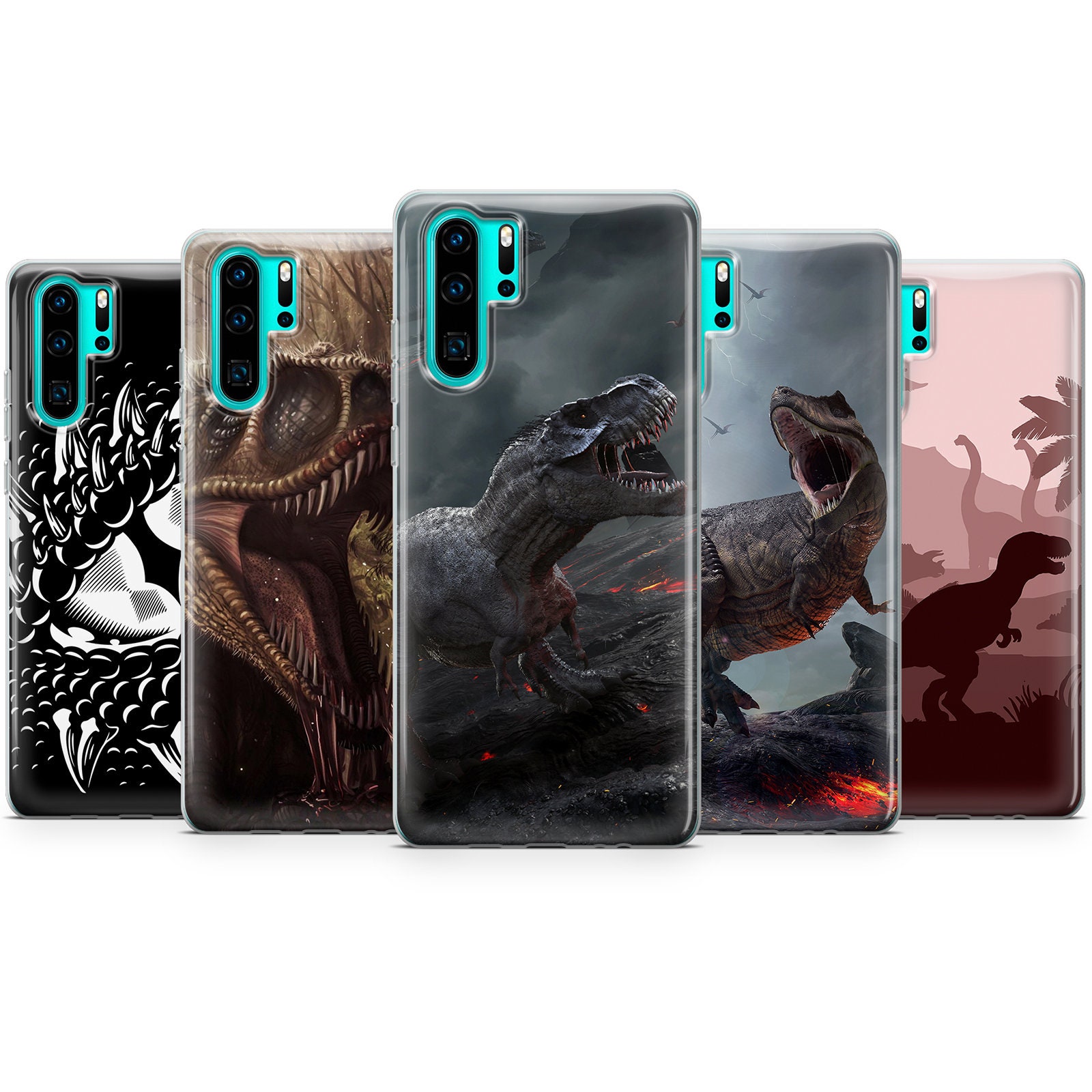 Dinosaur Tyrannosaurus Rex Phone Case Fits for iPhone SE, 6, 7, 8+, XS ...