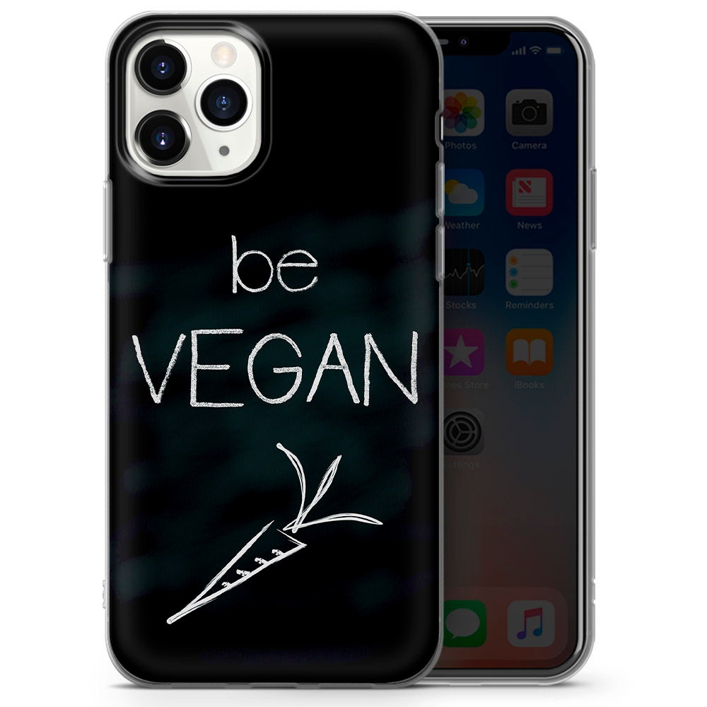 I Am Vegan You Are What You Eat Phone Case Fits for iPhone SE, 6, 7, 8 ...