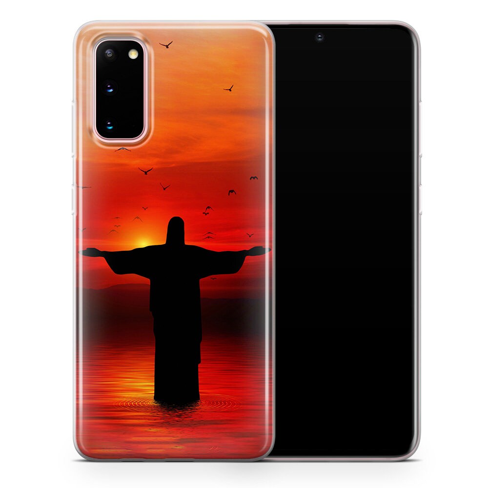 Cross Jesus God Christian Warm Phone Case Fits for iPhone SE, 6, 7, 8 ...
