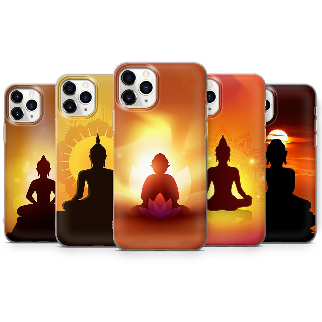 The Buddha Yoga Spiritual Religious Silueths Phone Case iPhone SE, 6, 7 ...