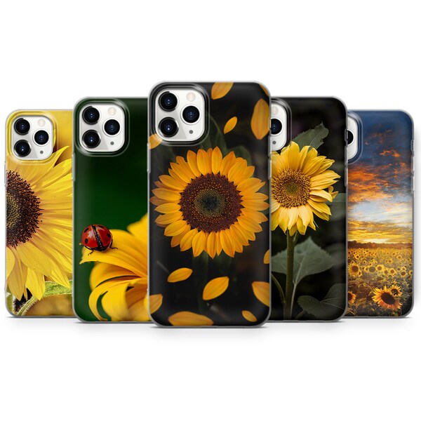 Sunflower Phone Case - Etsy