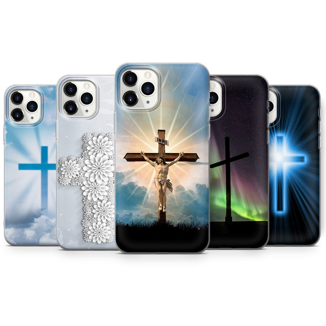 Cross Jesus God Christian Cold Phone Case Fits for iPhone SE, 6, 7, 8 ...