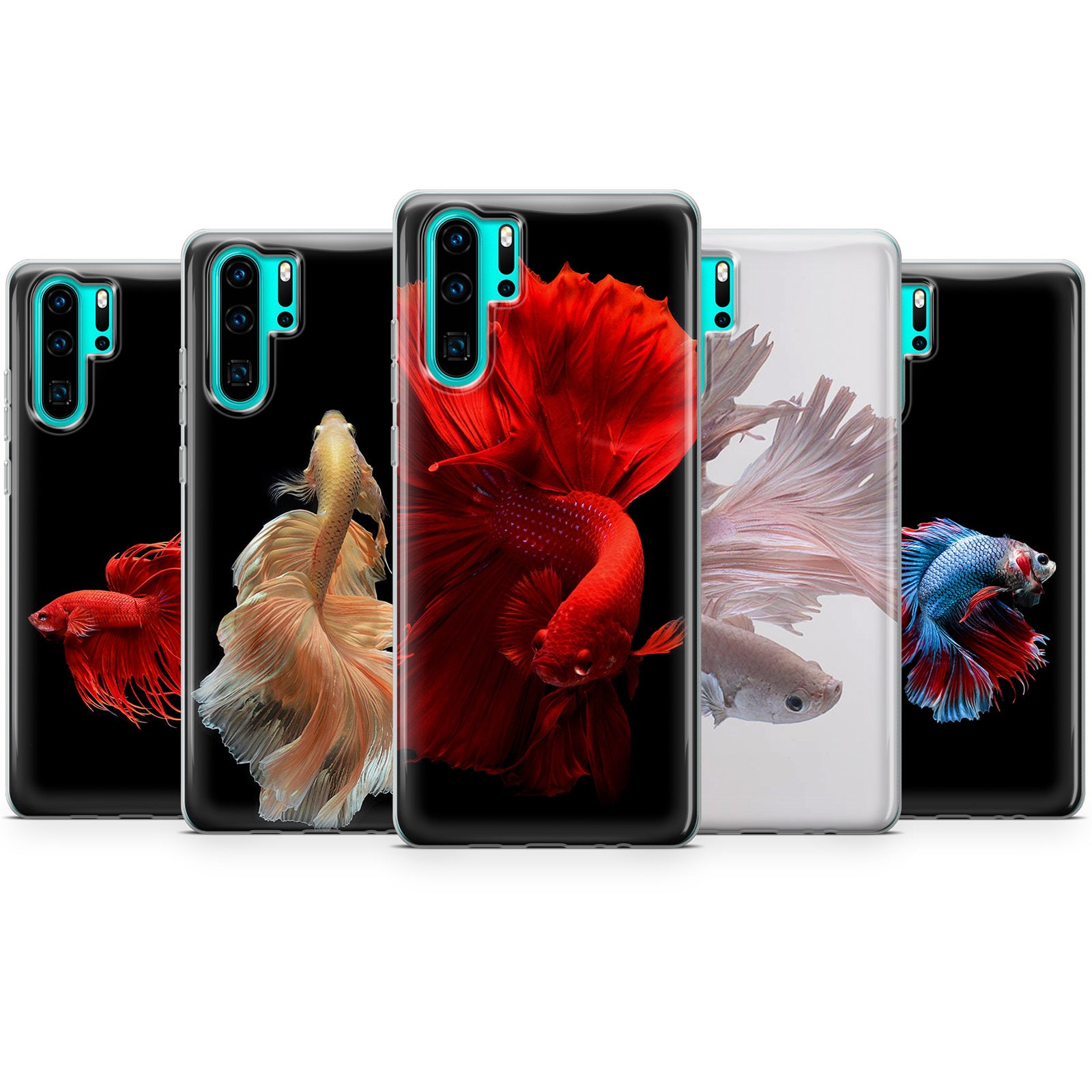 The Siamese Fighting or Betta Fish Phone Case iPhone SE, 6, 7, 8, XS ...