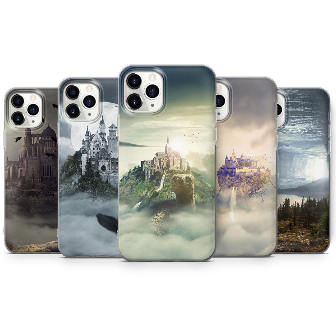 Fantasy Castle Phone Case Fits for iPhone SE, 6, 7, 8+, XS, XR, 11, 12 ...
