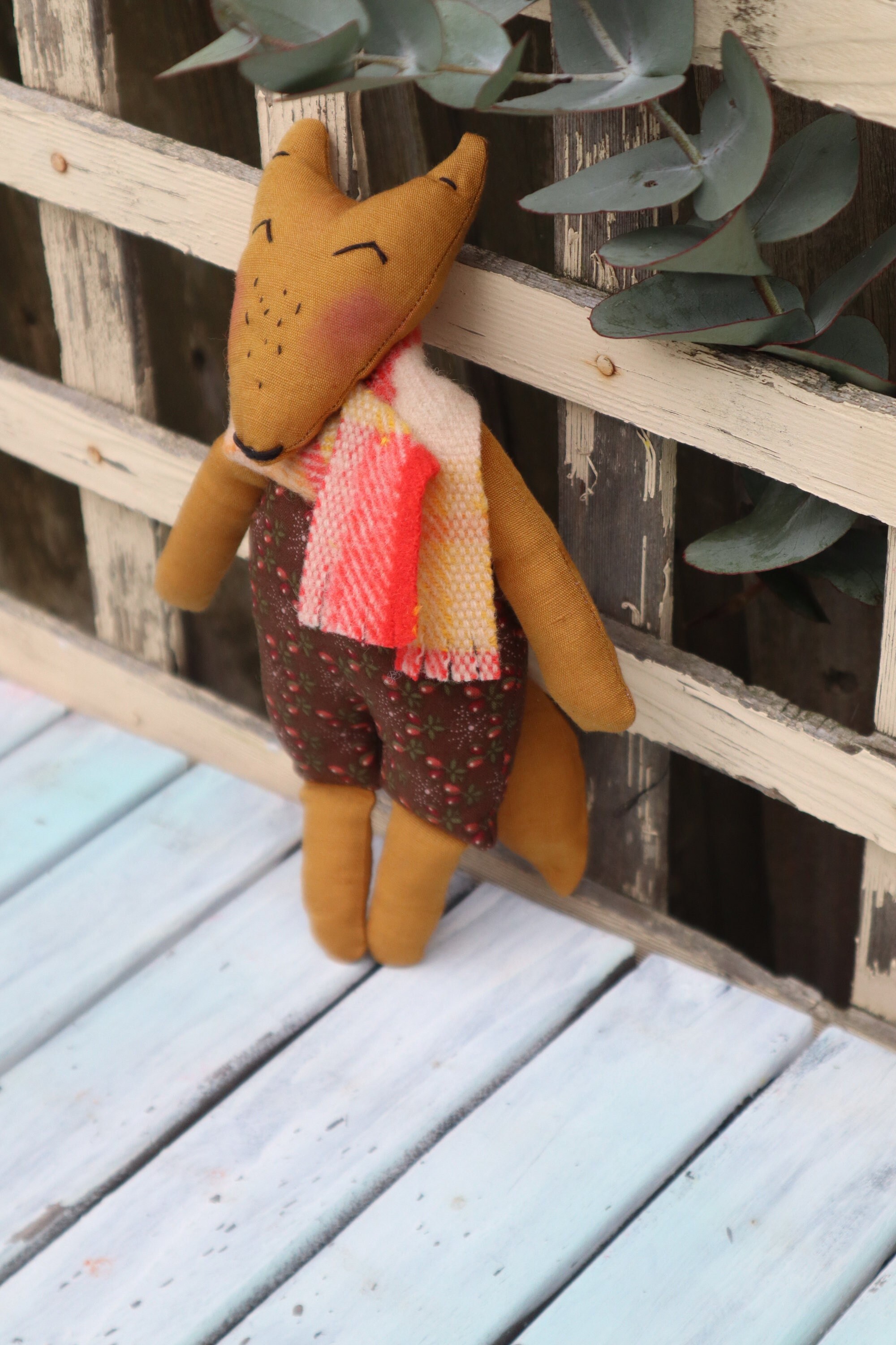 PDF Fox Sewing Pattern and Tutorial Fox Sewing Tutorial Make - Etsy ...