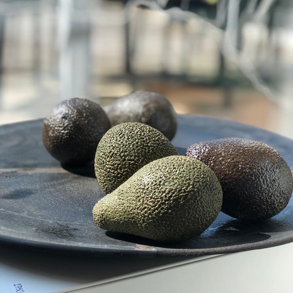 Avocado one Piece Handmade Ceramic Stoneware | Etsy UK