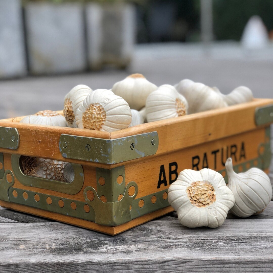 Garlic one Piece Handmade Ceramic Stoneware - Etsy