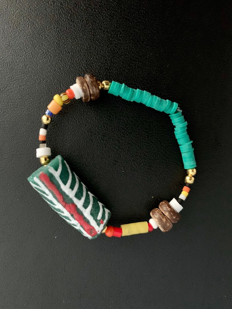 African Beaded Bracelets - Etsy
