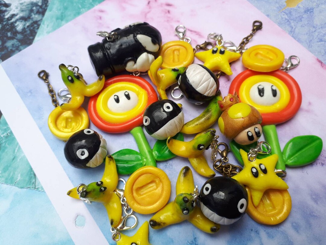 Charm / Figurine / Mario / Different Models / Handmade Gift Idea Geek ...