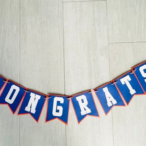 Congrats College Banner - Etsy