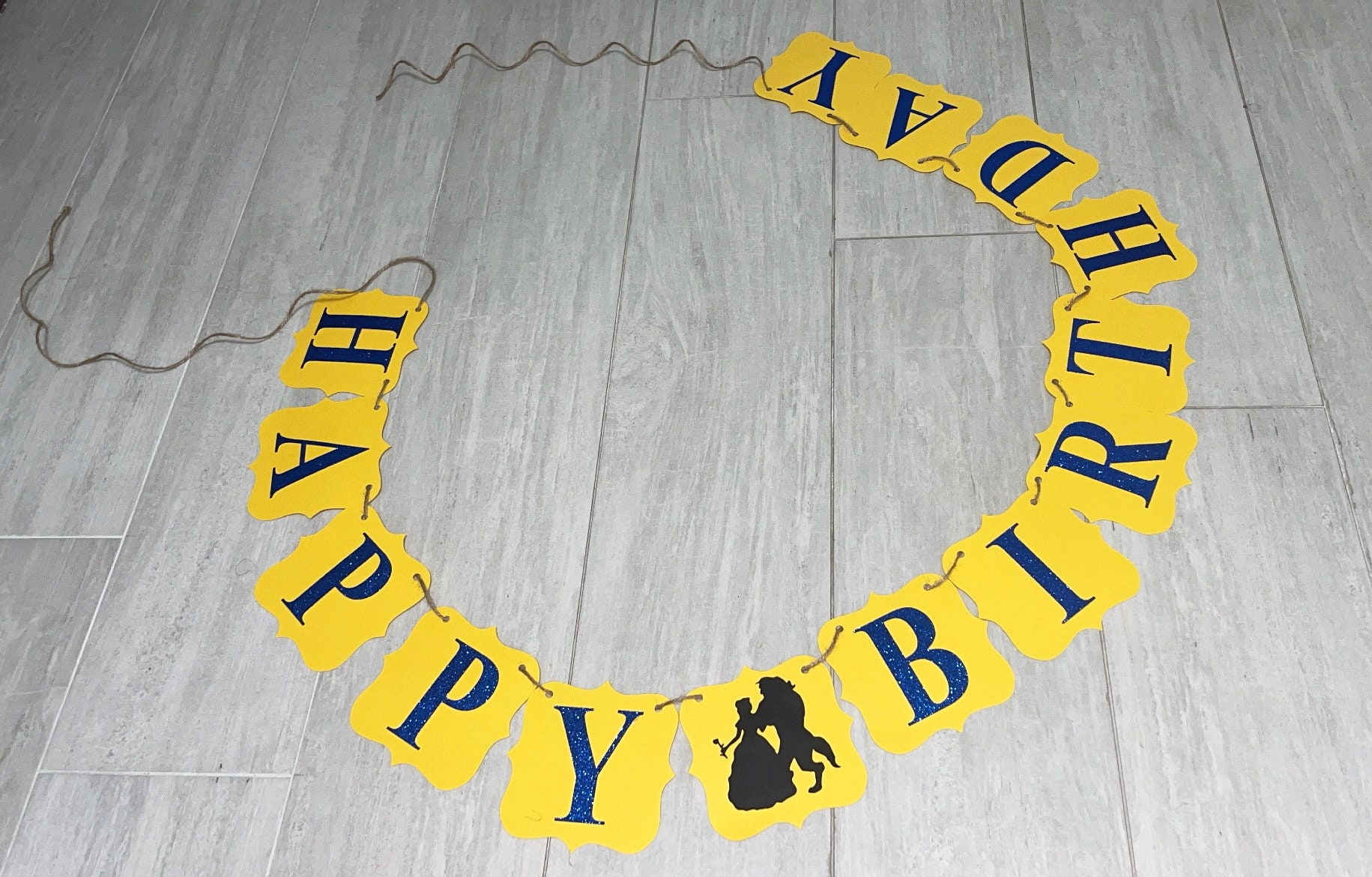 Disney Princess Birthday Banner - Etsy