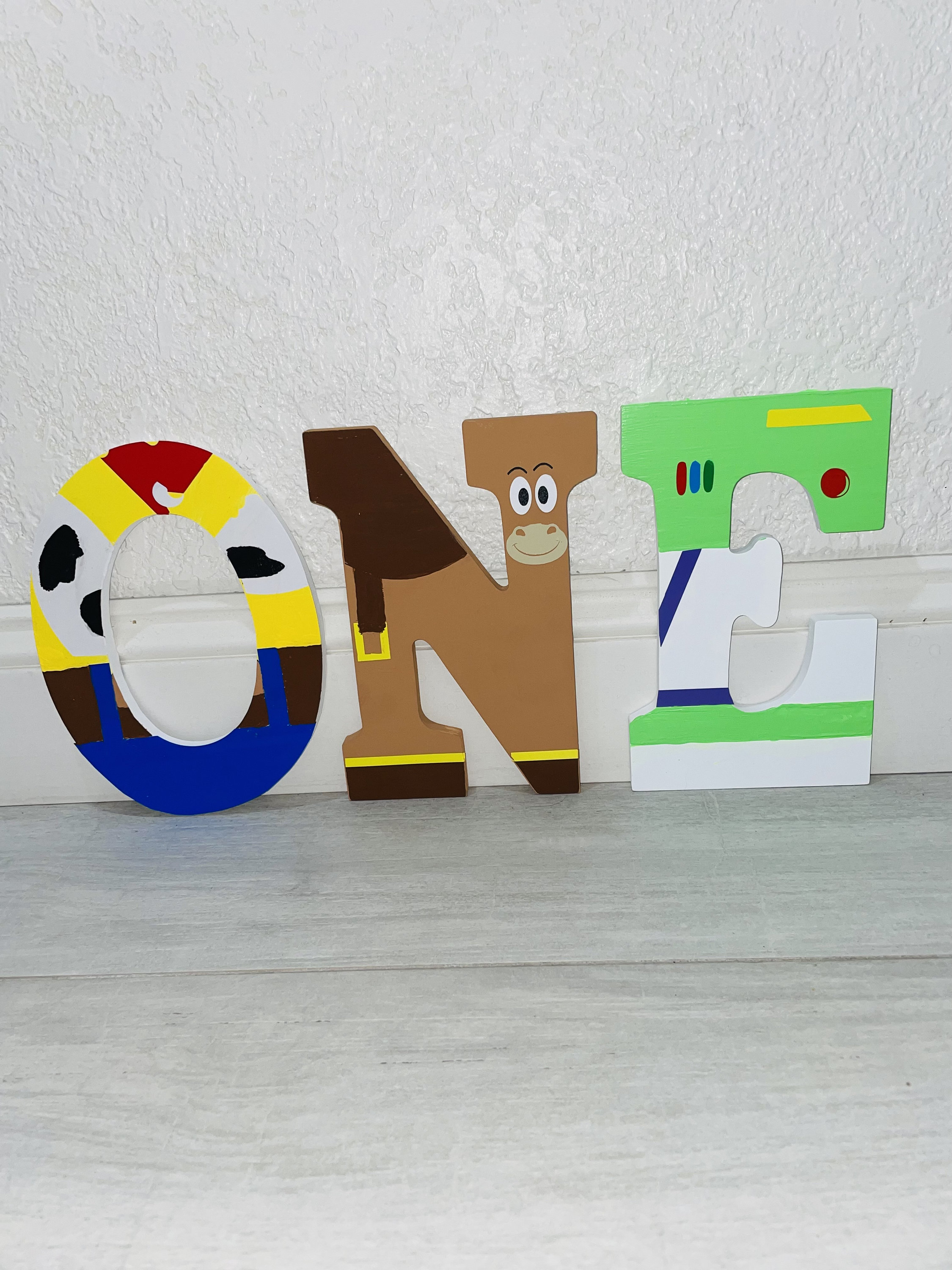 Toy Story 3D Letters - Etsy