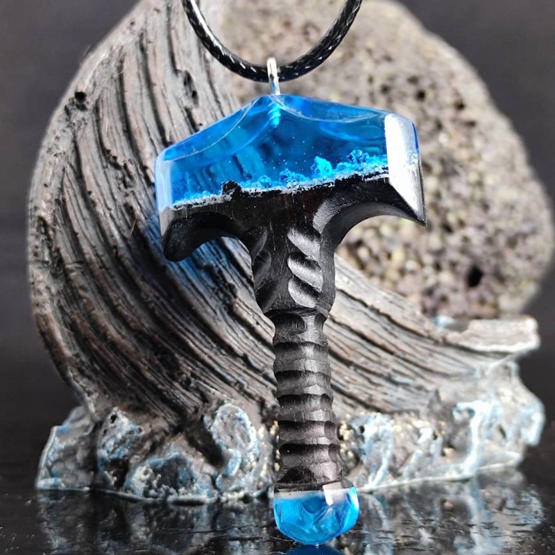 Mjolnir Pendant - Etsy