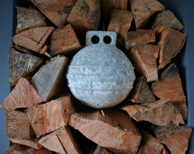 Vintage Decor From SCOUTING FOR BUOYS, Rustic Metal Buoy/float . Yard ...