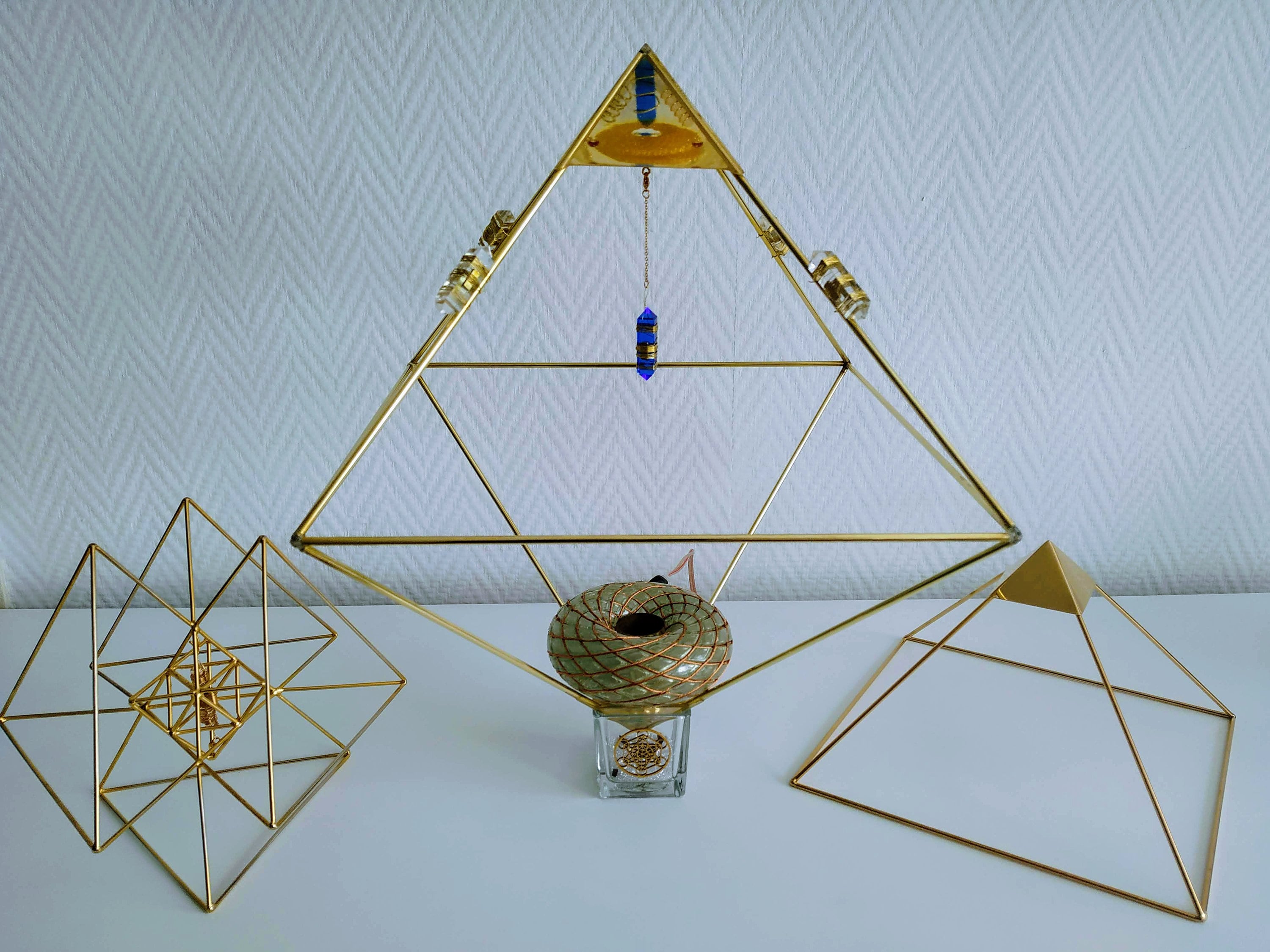 Octahedron (double Giza Pyramid) - Etsy