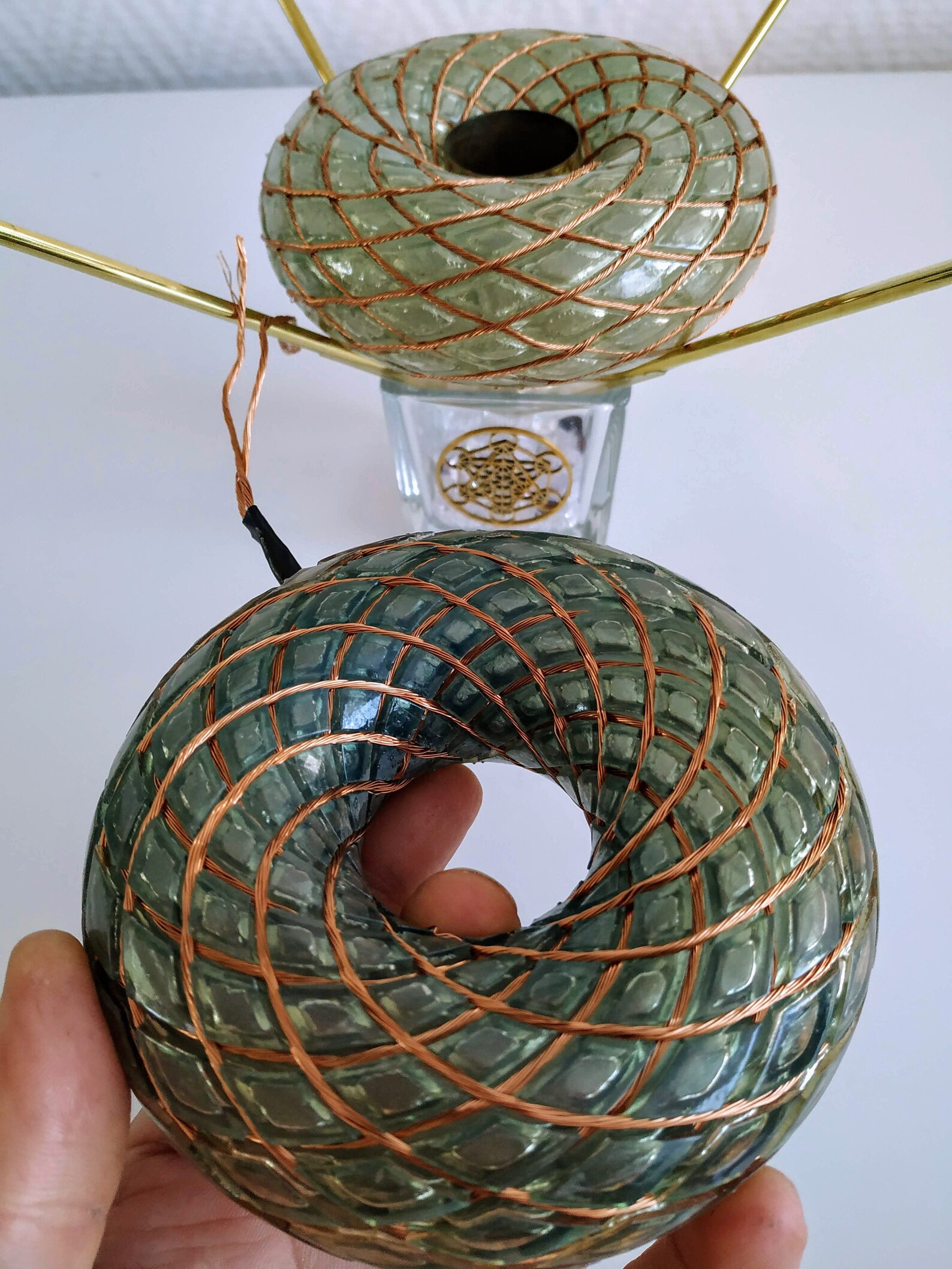 Rodin Coil / Scalar Toroidal Vortex Wave Generator | Etsy