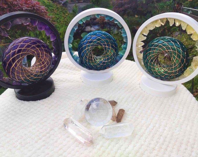 Copper Vortex Coil Torus Coil With Copper Starship Center - Etsy Australia