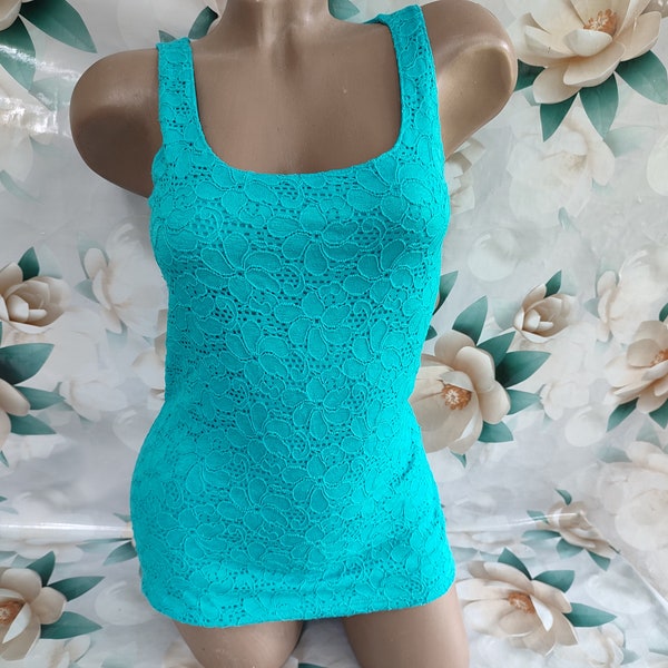 Turquoise Tank Top - Etsy