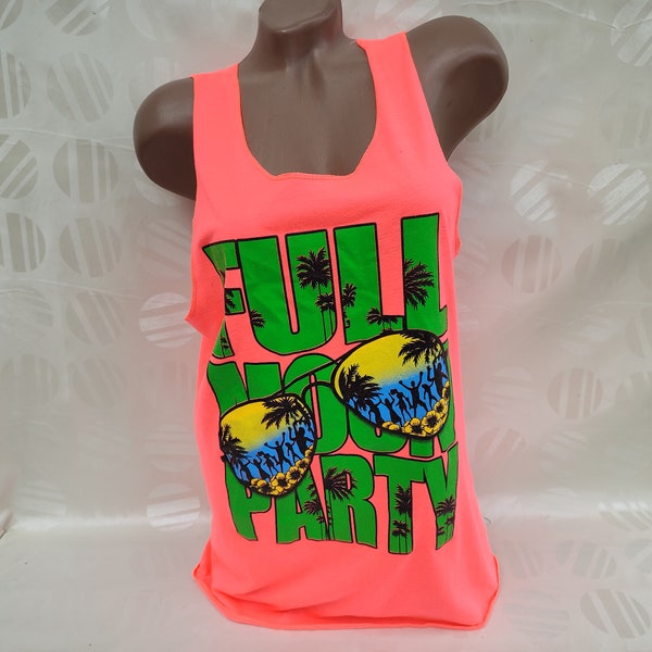 Neon Pink Tank Top - Etsy