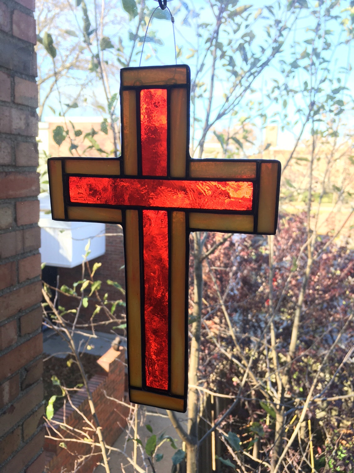 Stained Glass Cross - Etsy
