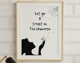 Trust the Process PRINT LANDSCAPE 8x10 Gallery Wall Ideas - Etsy