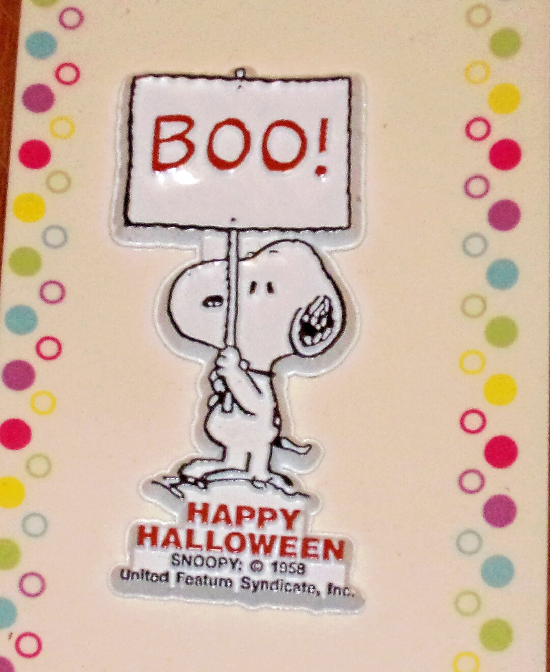 Peanuts Gang Snoopy BOO Happy Halloween Refrigerator Magnet - Etsy