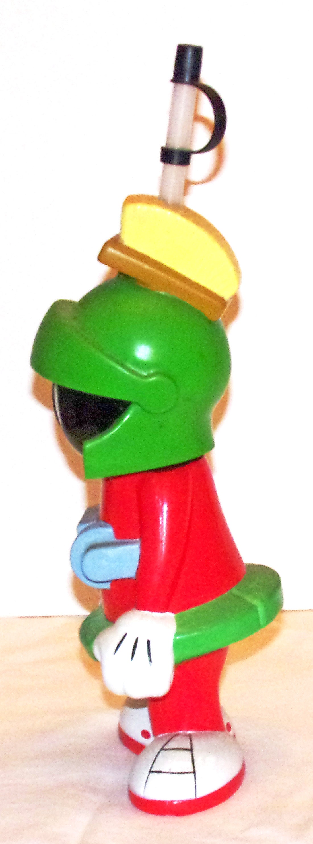 Warner Bros. Marvin the Martian 10 Inch Plastic Sippy Cup W/straw 1996 ...