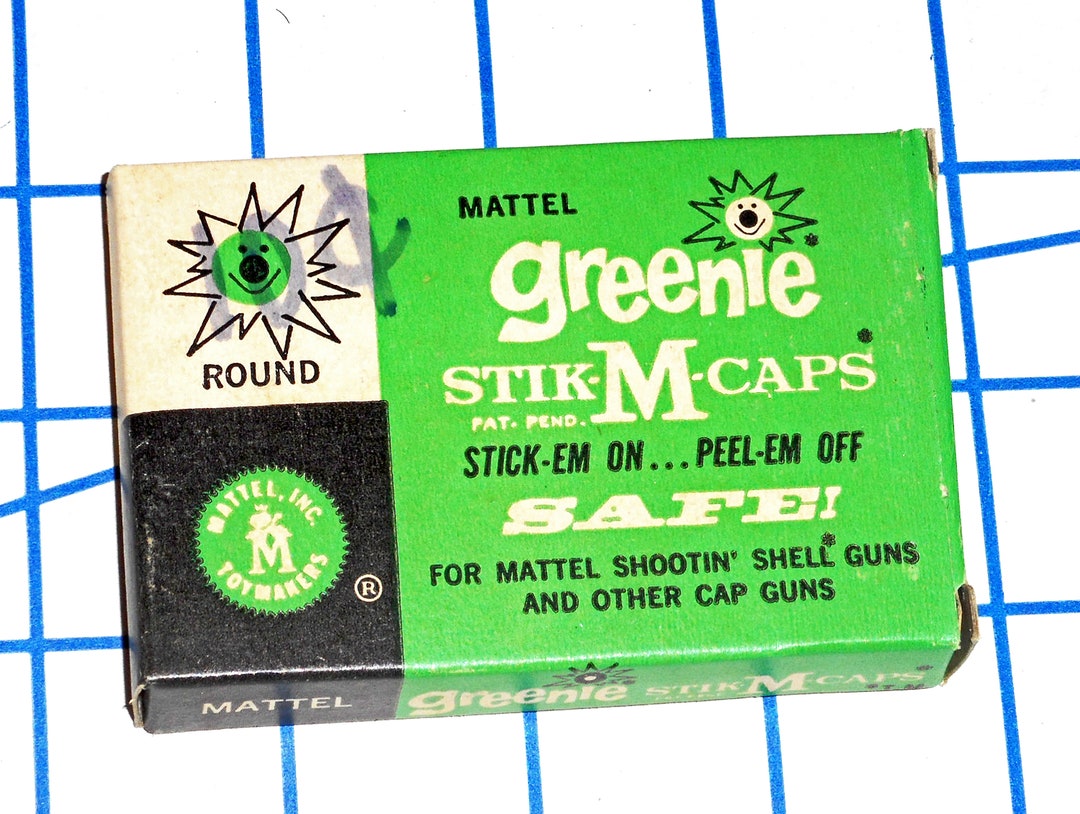 Mattel Greenie Stick-m-caps No. 633 for Shootin Shell Cap - Etsy