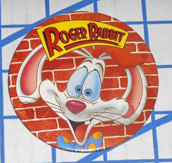 Disney Amblin 1987 Who Framed Roger Rabbit Movie Meta… - Gem