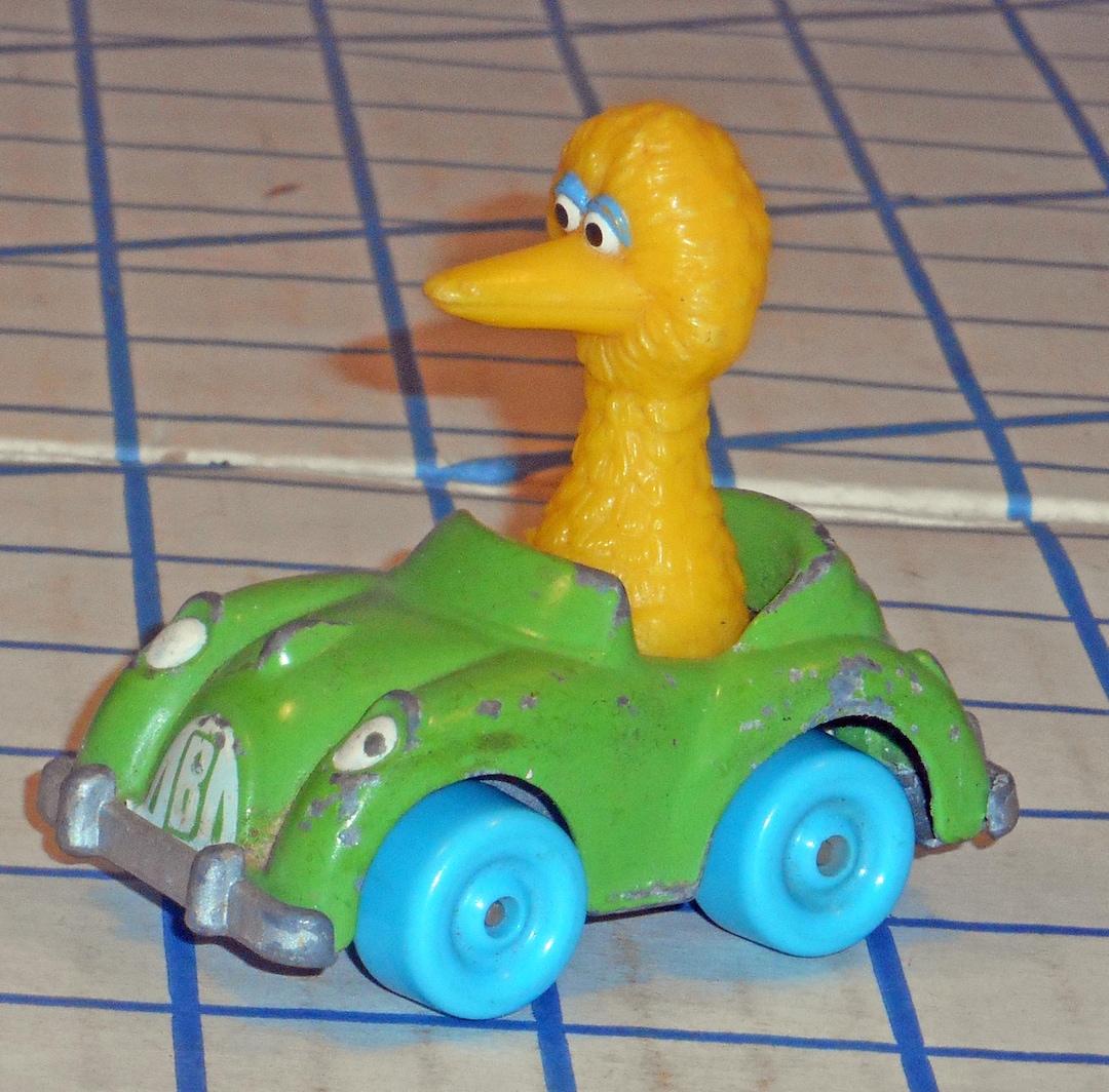 Sesame Street Big Birds Sports Car Jim Henson Playskool Diecast - Etsy