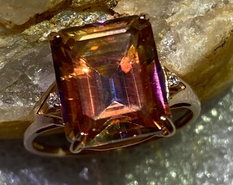 Twilight Topaz Ring - Etsy