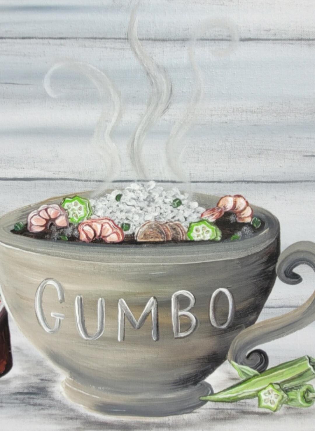 Cajun Gumbo Art Print: Signed Louisiana Kitchen Decor - Etsy