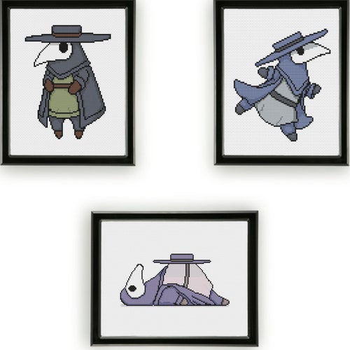Plague Doctor Digital Download Cross Stitch Pattern - Etsy