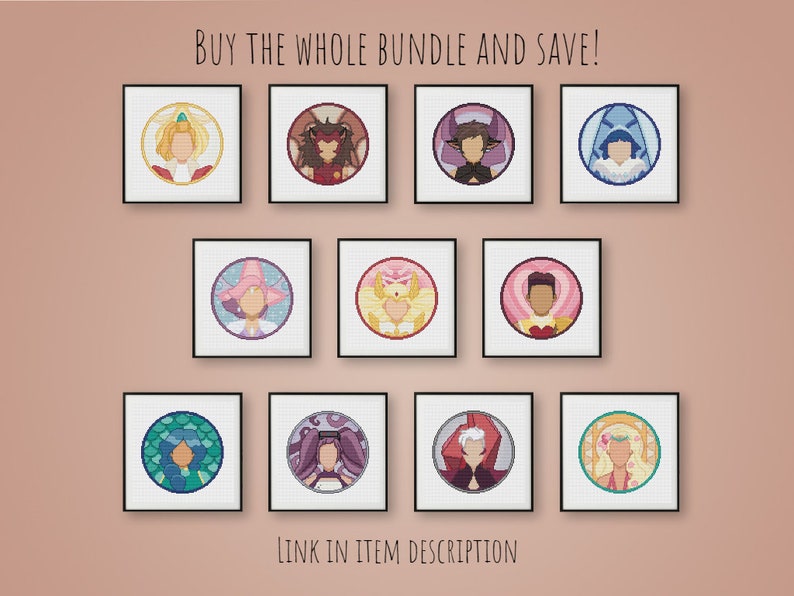 Minimalist Scorpia She-ra Cross Stitch Pattern Instant PDF - Etsy