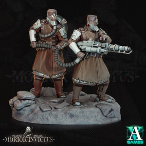 Morior Heavy Infantry 5 Poses Deadmen Brigade Morior Invictus ...