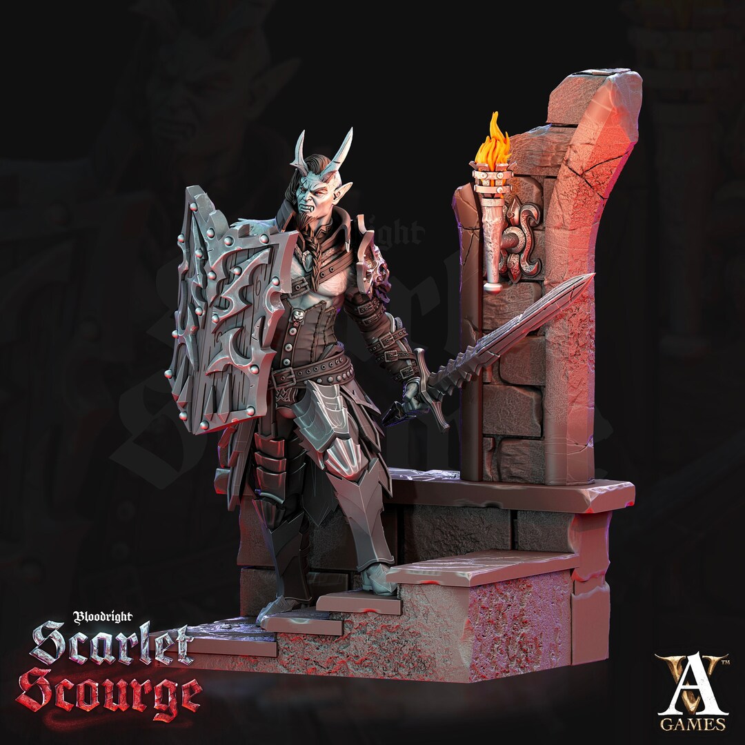 Bloodspawn Templars 4 Poses Bloodright Scarlet Scourge Archvillain ...