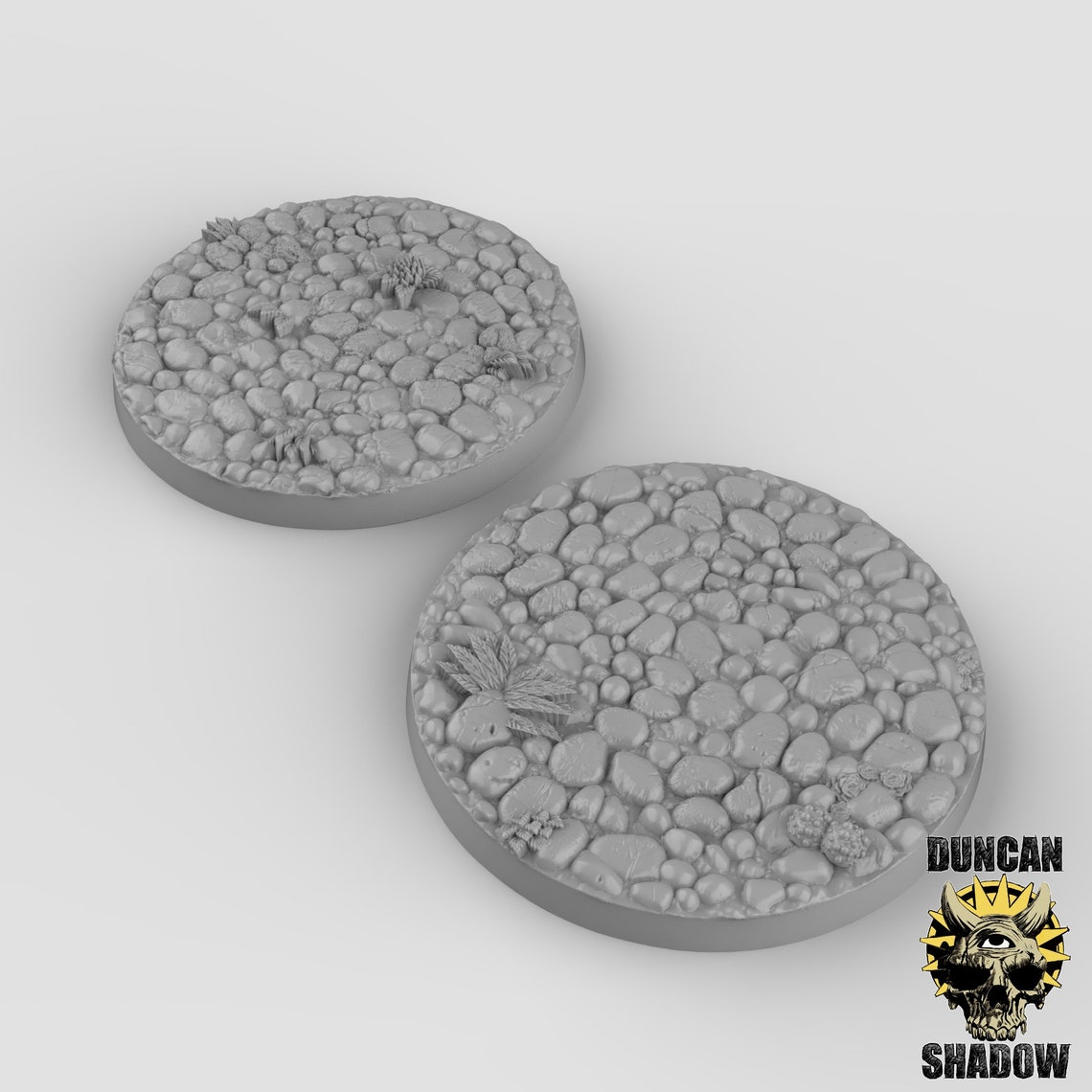 Miniature Bases Cobbled Stone 25mm to 65mm - Etsy UK