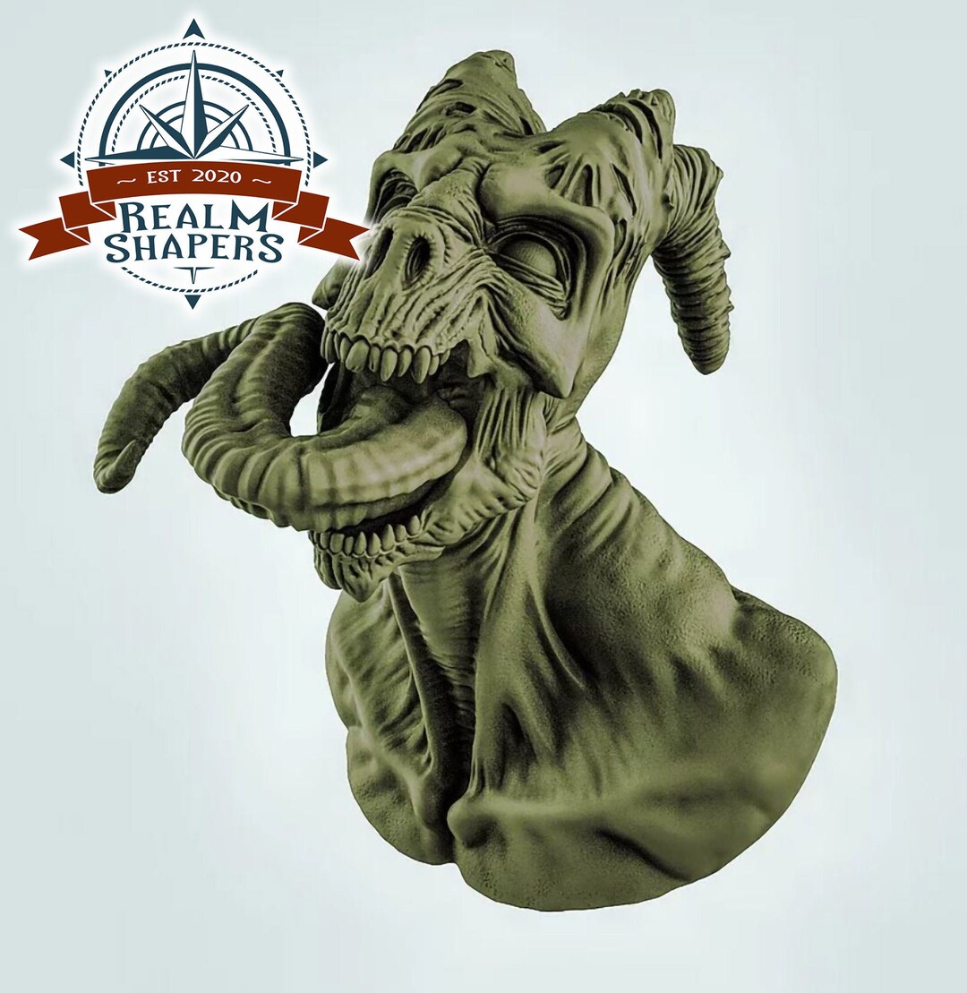 Goat Demon Bust Duncan Shadow Louca Dungeons and Dragons Pathfinder ...
