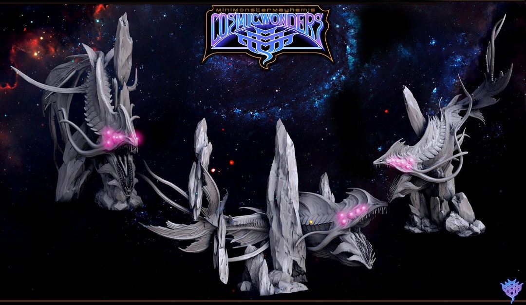 Moray of Deep Space 3 Poses Cosmic Wonders Mini Monster Mayhem Dungeons ...