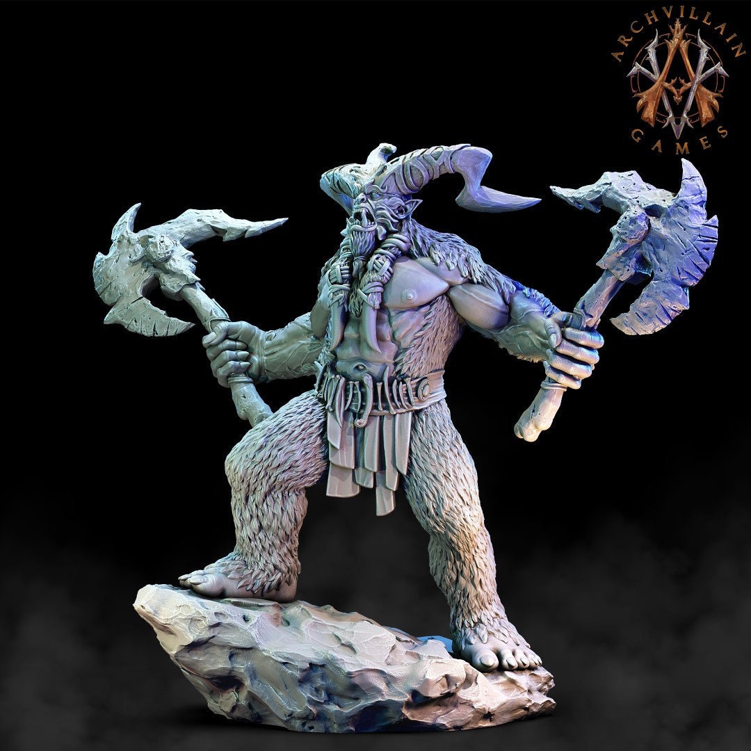 Yeti Elite Archvillain Games Dungeons and Dragons Pathfinder Painting ...
